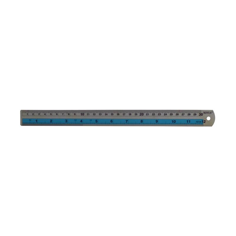 Promo Novus Ruler Alumunium Penggaris [30 cm] Diskon 41% di Seller ...