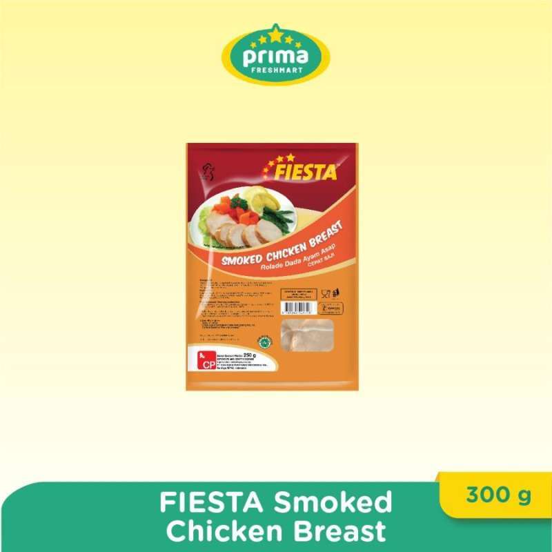 Jual FIESTA SMOKED CHICKEN BREAST 250 GR (2 PACK) di Seller Fiesta ...