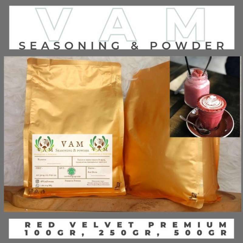 Jual Red Velvet Premium Powder Di Seller Vam Seasoning Powder - Tonjong ...