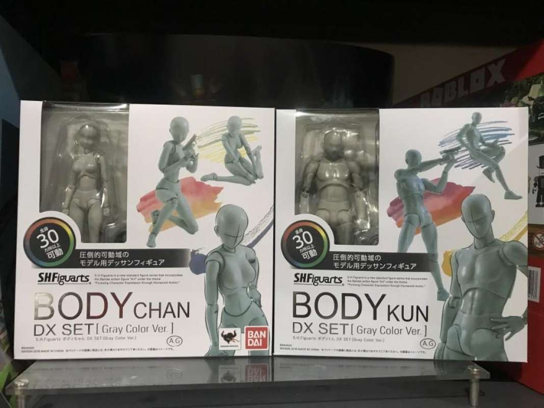 Jual SHF BODY KUN BODY CHAN DX Set GRAY Color Ver - SHFiguarts ...