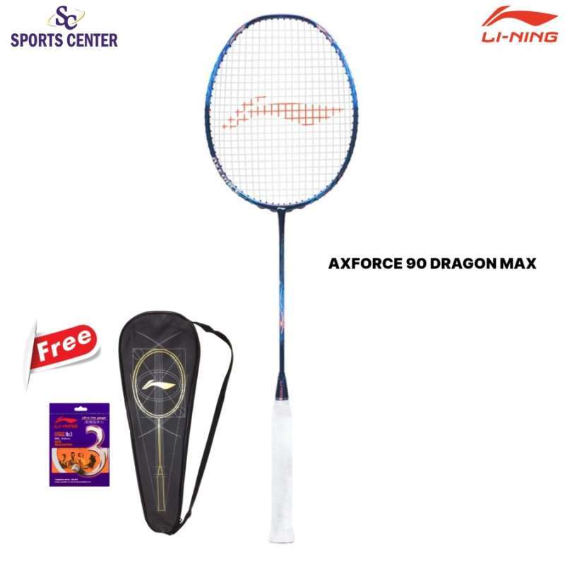 Promo New Raket Badminton Lining Ax Force / Axforce 90 Dragon Max ...