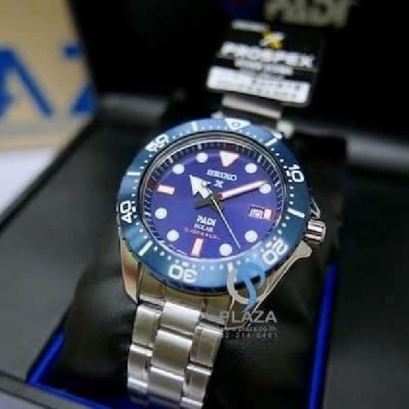Jual Jam Tangan Pria Seiko Padi Solar Titanium Sbdj015j Original Di ...