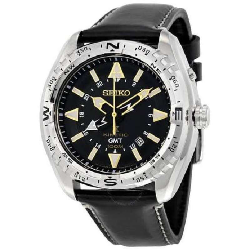Jual Jam Tangan Seiko Prospex Kinetic GMT Compass SUN053 SUN053P1 ...