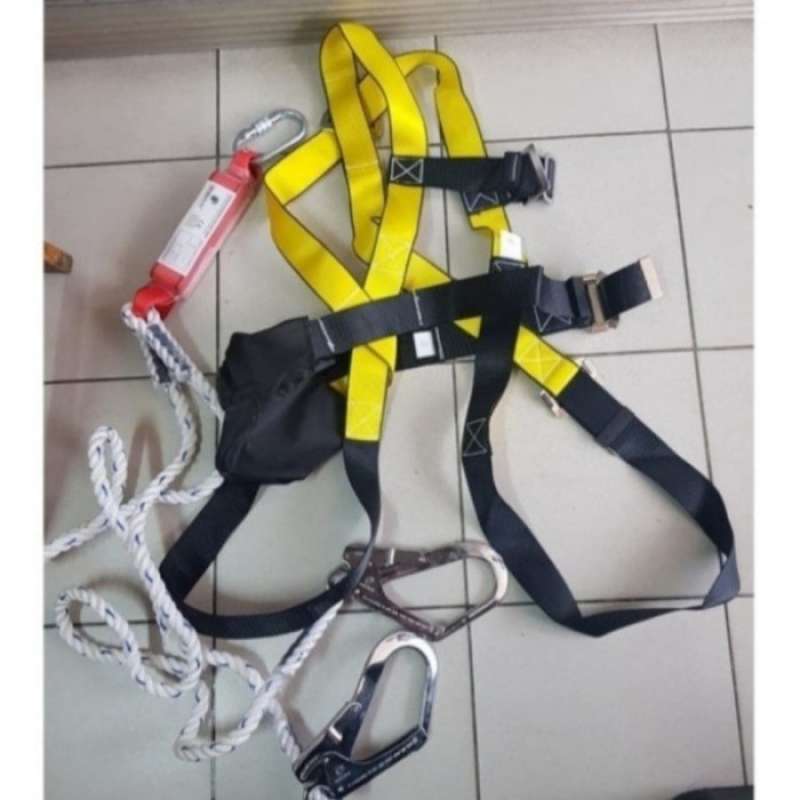 Promo Full Body Harness Gosave Pro Double Hook + Absorber Go Save ...