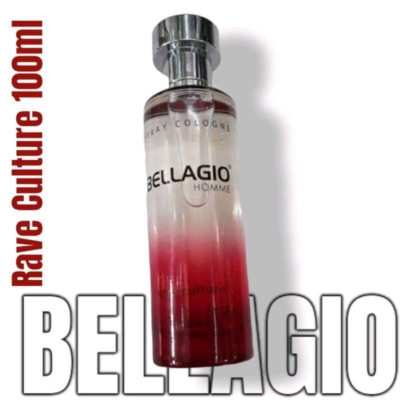 Jual Bellagio Homme Spray Cologne Rave Culture 100ml Merah Di Seller ...