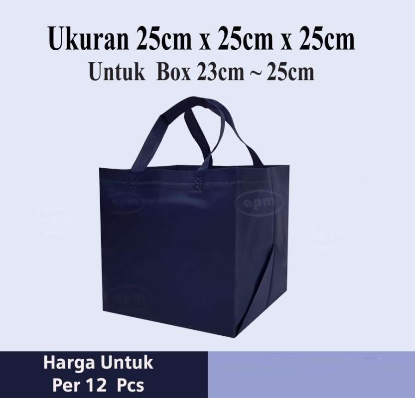 Jual Tas Spunbond Kotak Ukuran 25x25x25 Cm Di Seller Apm - Kebon Jeruk ...