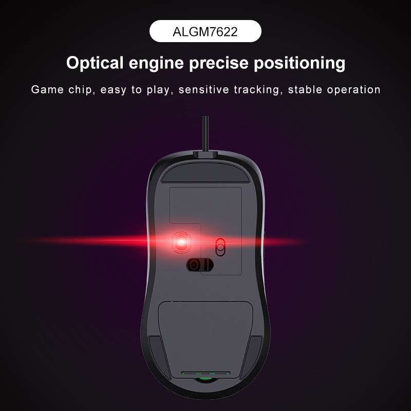 Promo Altec Lansing Mouse Gaming Algm-7622 Hitam - Honeycomb Series Rgb ...