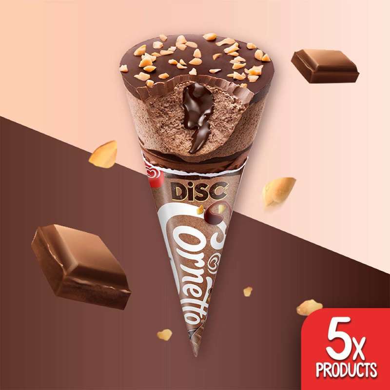 Jual Jakarta - Bundling 5 WALL’S Cornetto Disc Choc Glee [120 mL] di ...