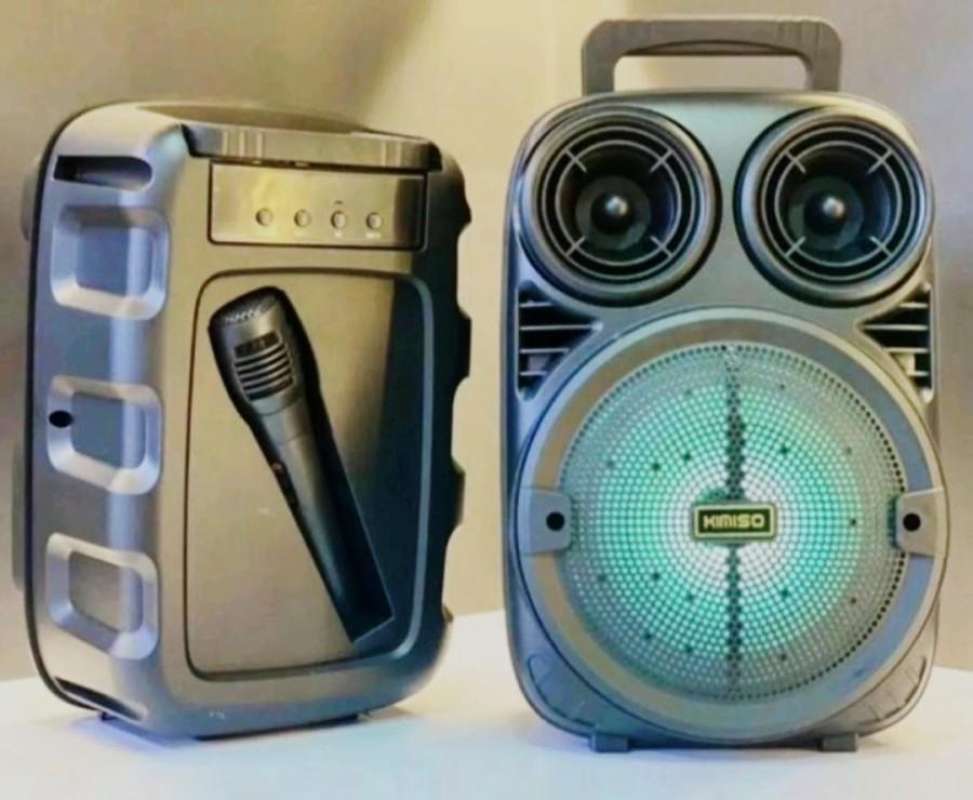 Jual Speaker bluetooth KIMISO QS KMS 3381 / 338 series Free mic karaoke ...