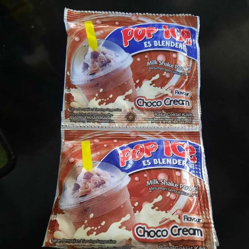 Jual Pop Ice Rasa Choco Cream Sachet Di Seller Toko Ade Brata - Jl ...
