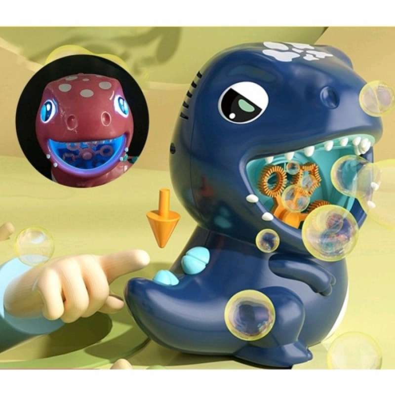 Jual Mainan Anak Mesin Bubble Dino Dan Animal Lucu ~ Machine Bubble Toy ...