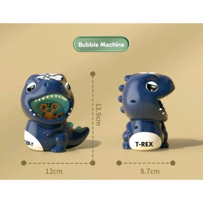 Jual Mainan Anak Mesin Bubble Dino Dan Animal Lucu ~ Machine Bubble Toy ...