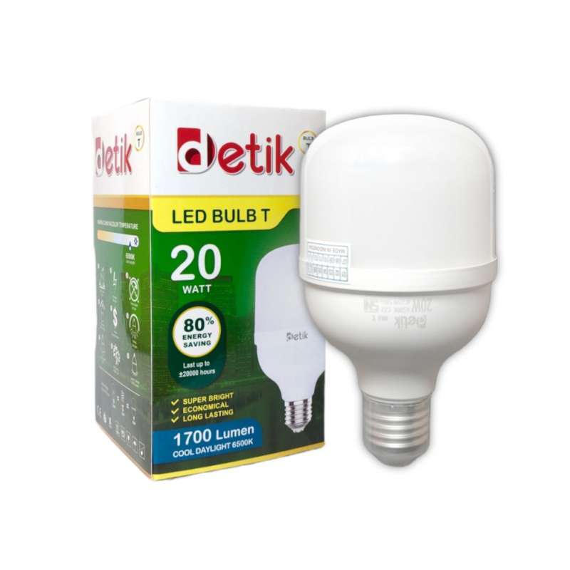 Jual DETIK Lampu LED Bulb Capsule 20 Watt - Cahaya Putih di Seller Detik Lighting - Munjul, Kota ...
