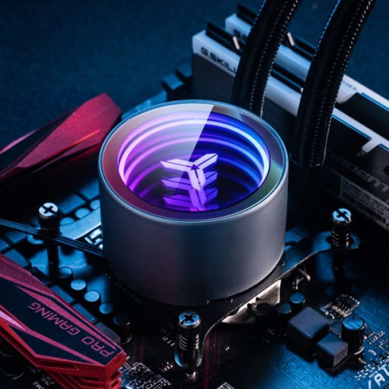 Promo Jonsbo Shadow Tw4-240 Color Argb Aio Liquid Water Cpu Cooler ...