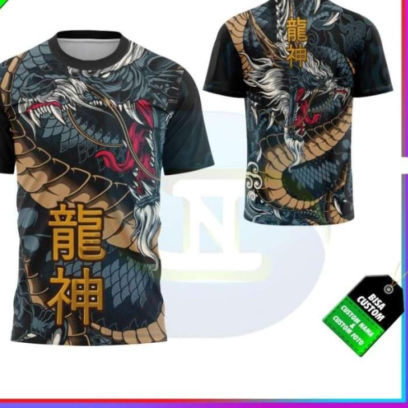 Jual Jual Jersey Pria Printing Terbaru Dragon Ryujin Custom Di Seller ...