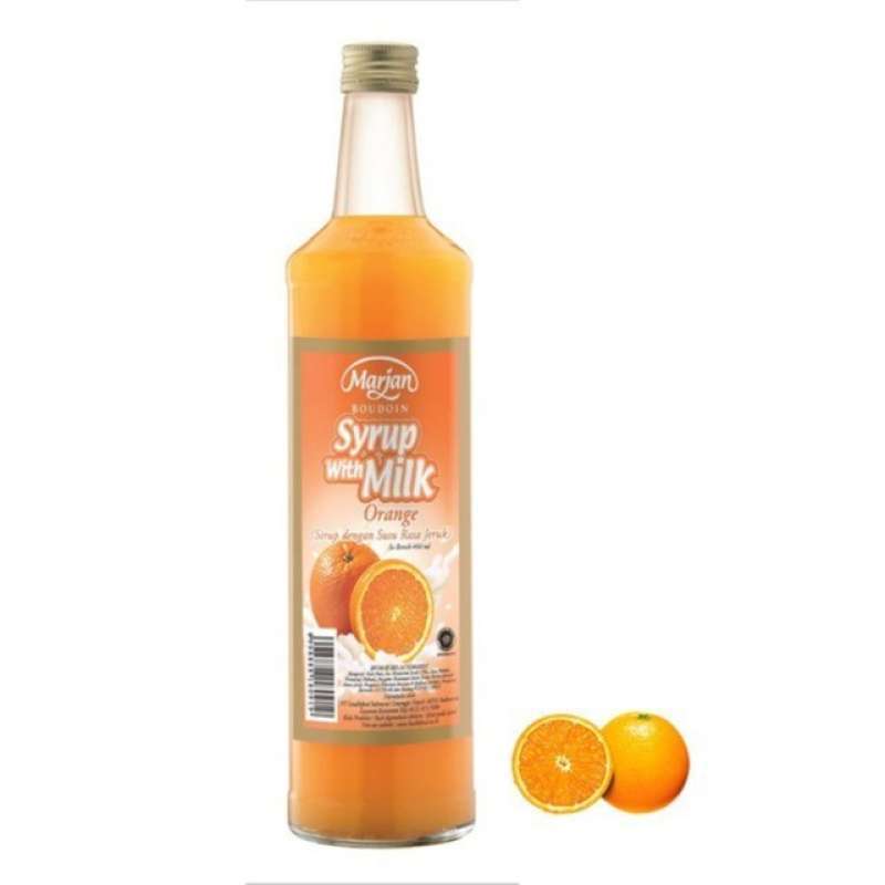 Jual MARJAN WITH MILK ORANGE 460ML /BTL di Seller Assalaam Hypermarket ...