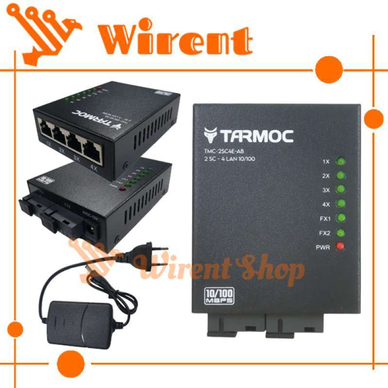 Promo Media Converter Ethernet Fiber Switch Fo 2 Sc 4 Lan 10/100 Diskon 11% di Seller ALEXAMIRO ...
