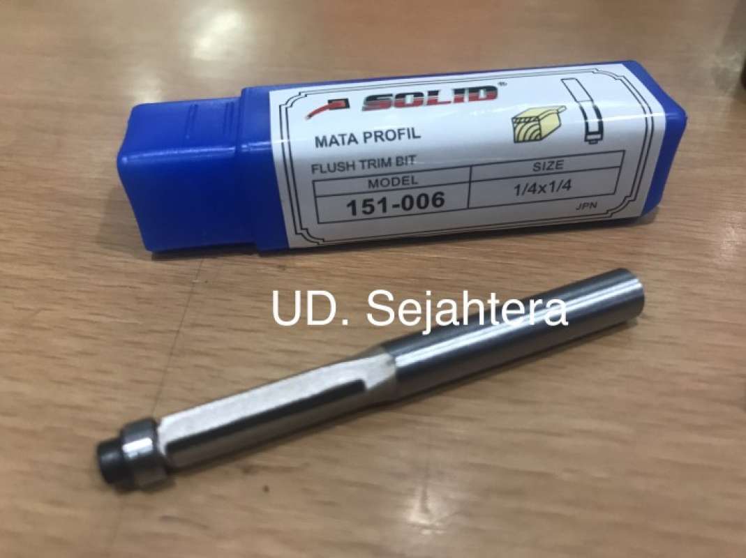 Promo Mata Router / Mata Profil Solid 151-006 Bearing 6 Mm Dengan Roda ...