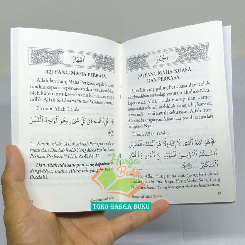 Promo Mengenal Secara Ringkas Asmaul Husna Berdasarkan Al-quran Dan As-sunnah - Pustaka Ibnu ...