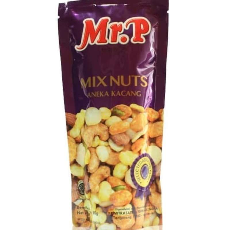 Jual Aneka kacang campur Mr. P Mister Pi mix nuts 80g di Seller AToZphere - Pandau Hulu I, Kota ...