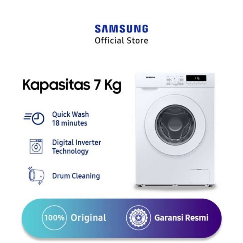 Jual Mesin Cuci Front Loading 7 Kg Samsung Original, Murah & Diskon ...