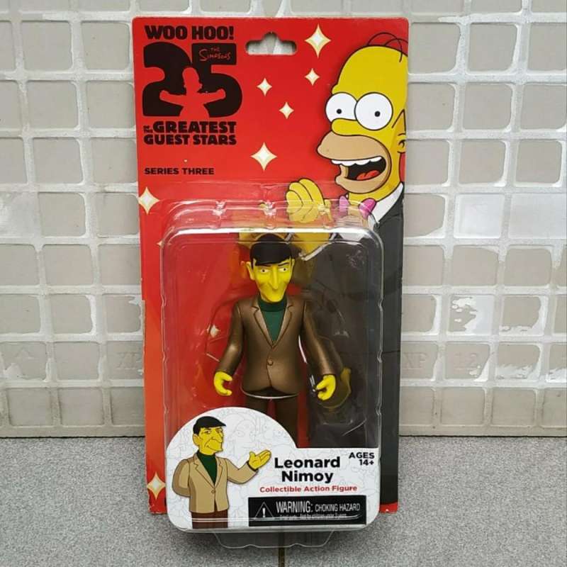 Jual NECA THE SIMPSONS LEONARD NIMOY STAR TREK SPOCK GREATEST GUEST ...