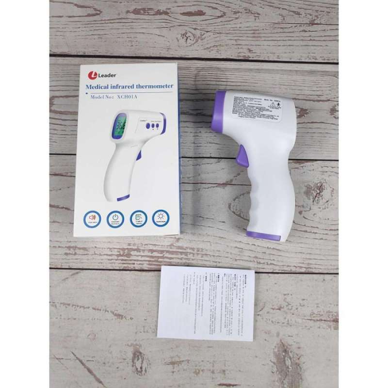 Jual Thermogun Termometer Tembak Infrared Non Contact Pengukur Suhu ...