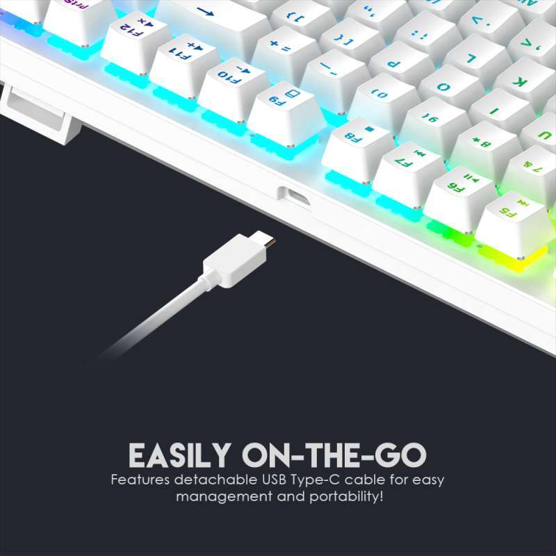 Jual KEYBOARD GAMING MECHANICAL FANTECH MK855 MAXFIT108 RGB HOT ...