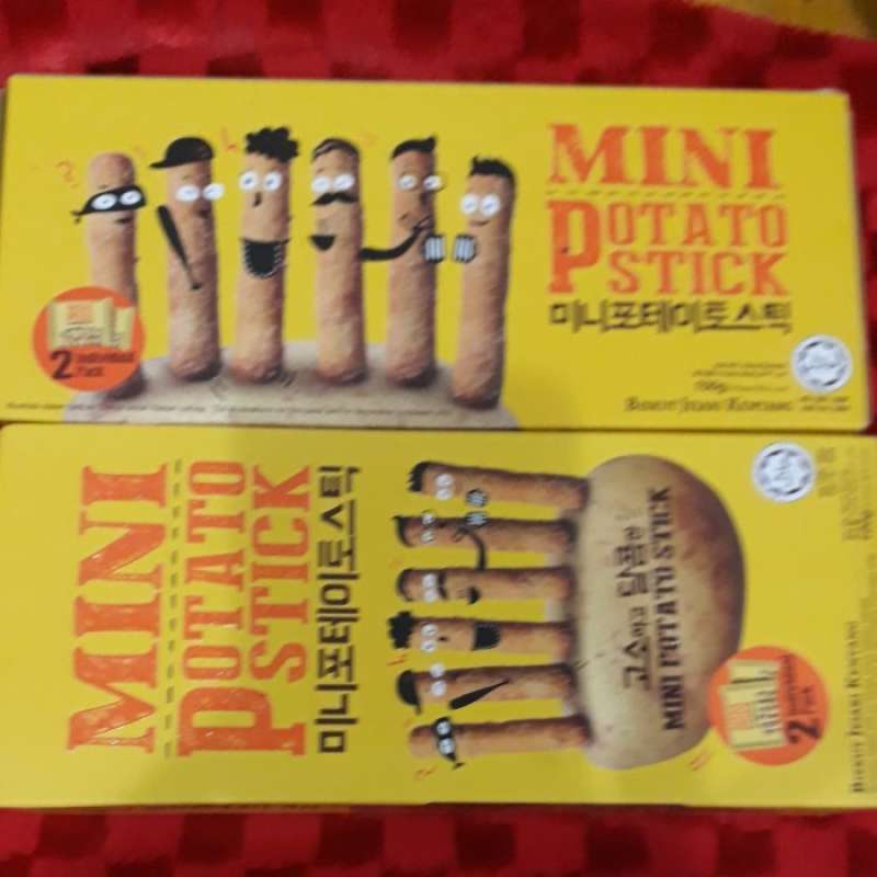 Jual Biskuit jari kentang Mini Potato Stick 100g di Seller AToZphere ...