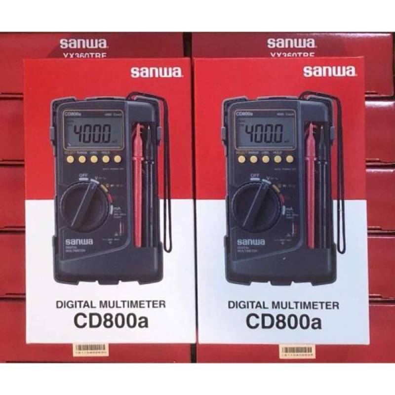 Jual Multimeter Multitester Digital Sanwa Cd800A / Cd 800 A Harga ...