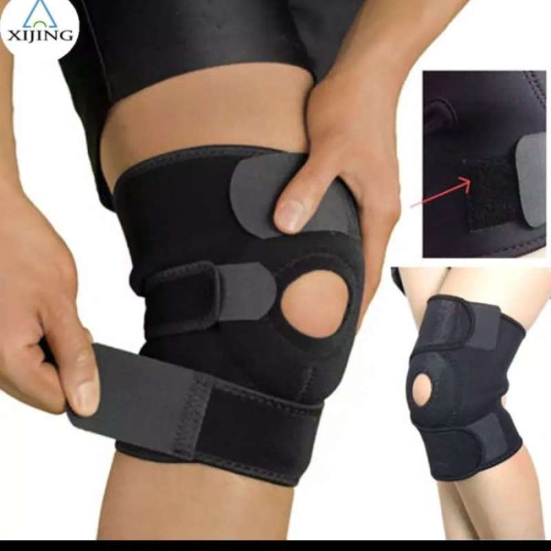 Jual Deker Lutut/penahan Lutut / Knee Support Open Patella Peyangga Lutut Di Seller Laku Keras ...