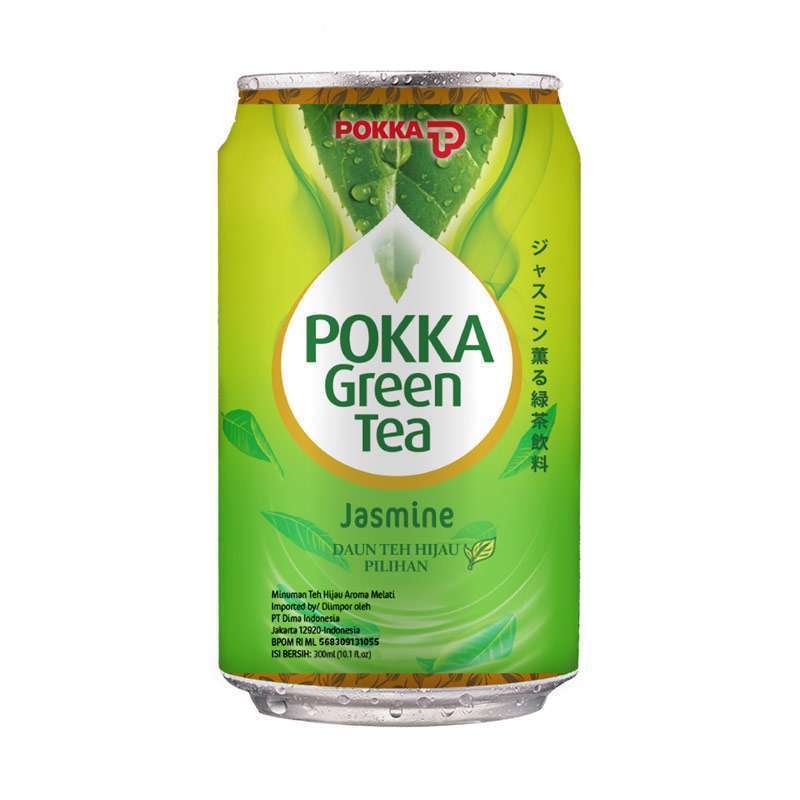 Jual Pokka Jasmine Green Tea Can 300 Ml Di Seller Frestive Supermarket ...
