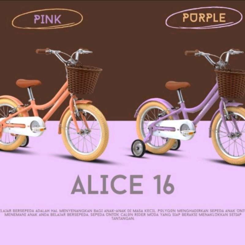 Jual Sepeda Anak Alice 16 Polygon Seri Terbaru Di Seller Top Bike Store ...