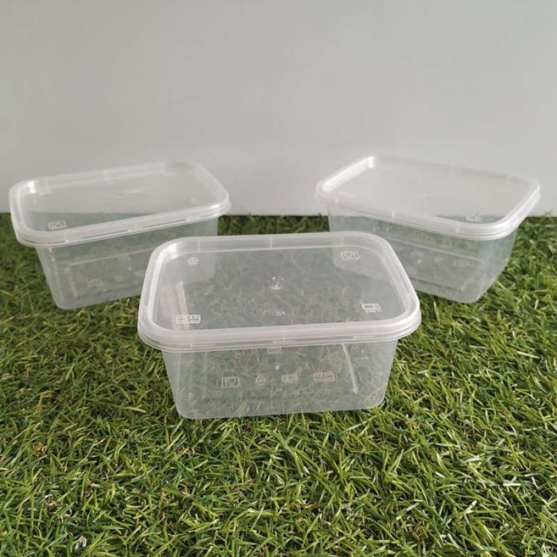 Jual Thinwall Dm Rect 500ml Tutup Kotak Makan Lunch Box 500 Ml Di