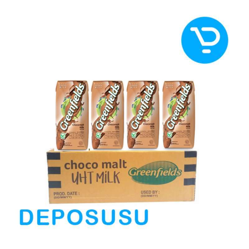 Jual Greenfields Uht 200ml 1 Karton Isi 24x200ml Di Seller Deposusu ...