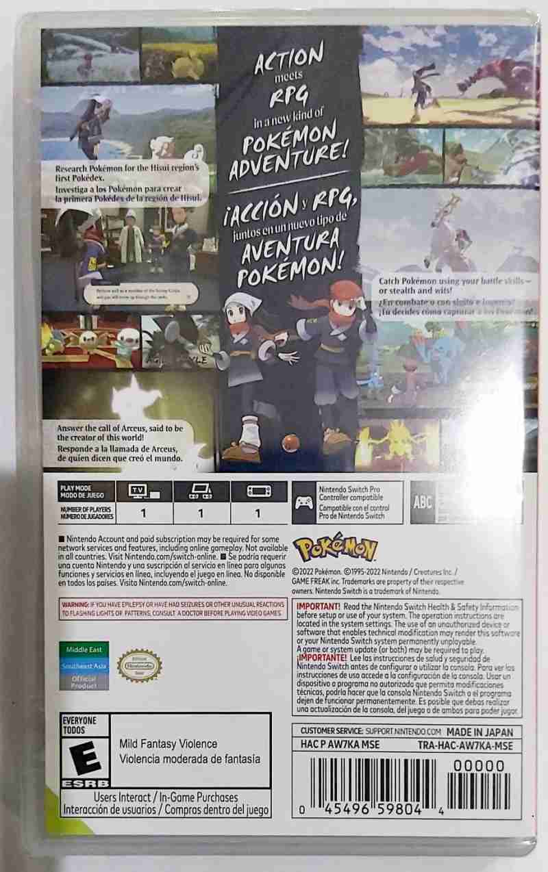 Jual Kaset Switch Pokemon Legends: Arceus di Seller Game Nation ...