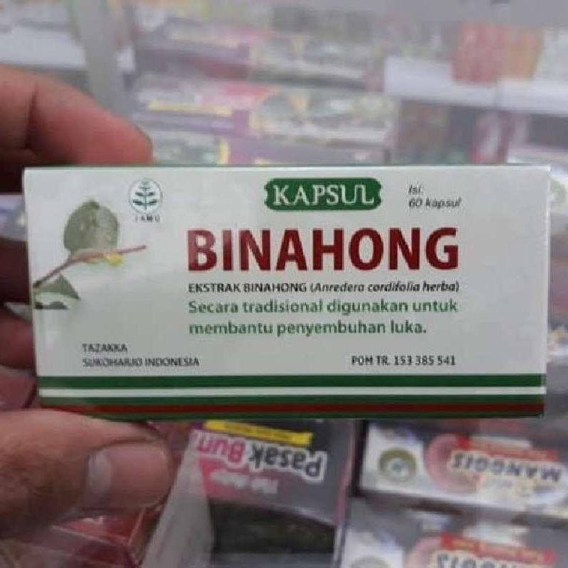 Jual Kapsul Binahong Tazakka Isi 60 Kapsul Sudah IZIN POM di Seller MEHER STORE - Kesugihan, Kab ...