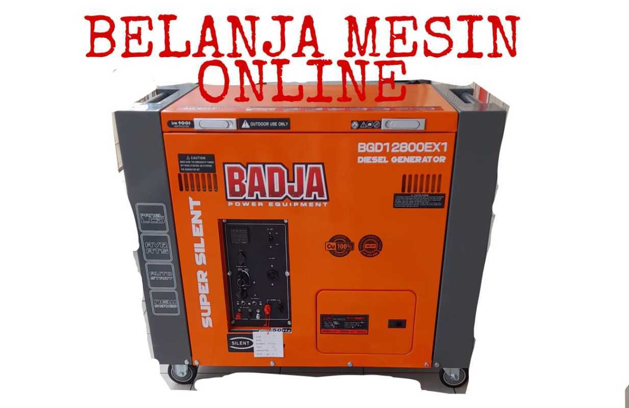 Jual GENSET BADJA SILENT BDG12800E1 8500WATT di Seller Belanja Mesin ...