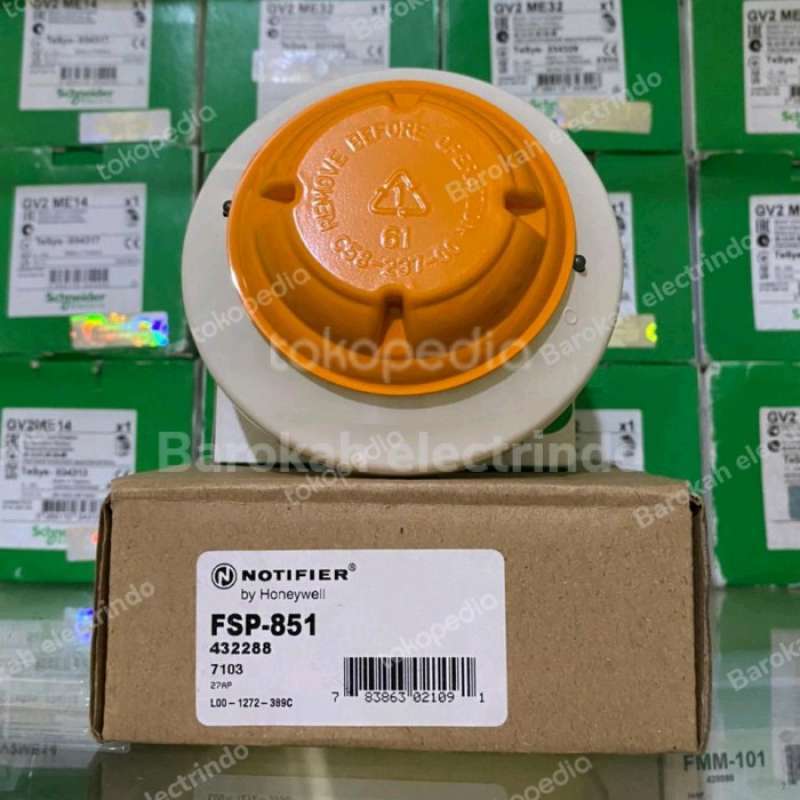 Promo Smoke Detector Notifier Fsp 851 / Fsp851 + Base 501 Diskon 11% di ...