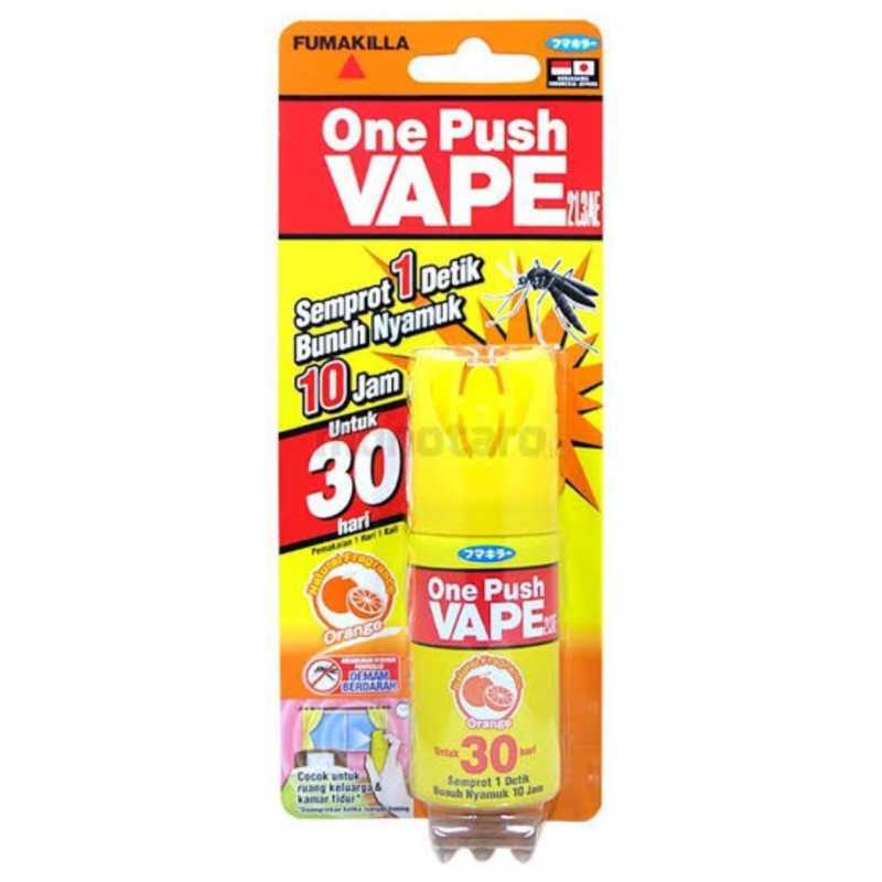 Jual VAPE One Push VAPE 30 hari Obat Semprot Nyamuk Fumakilla 10ml ...