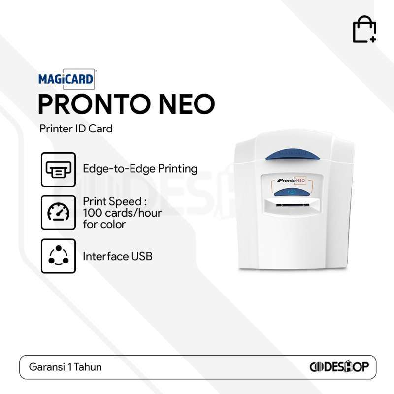 Jual Magicard Pronto Neo Printer Id Card Single Side Usb Di Seller ...
