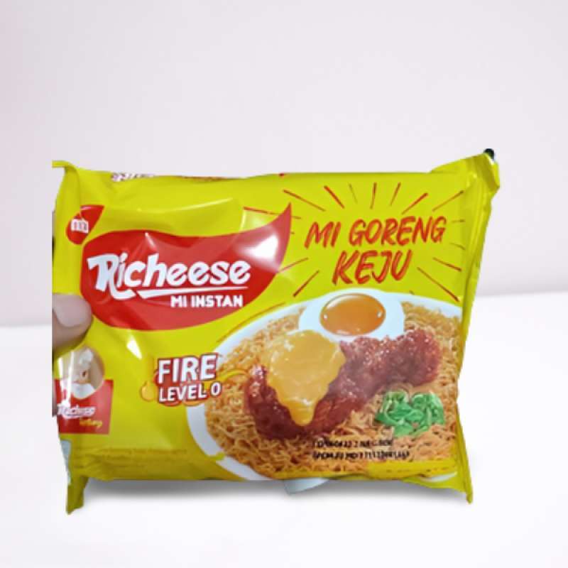 Jual Mi instant viral mie goreng keju richeese nabati mie enak dan ...