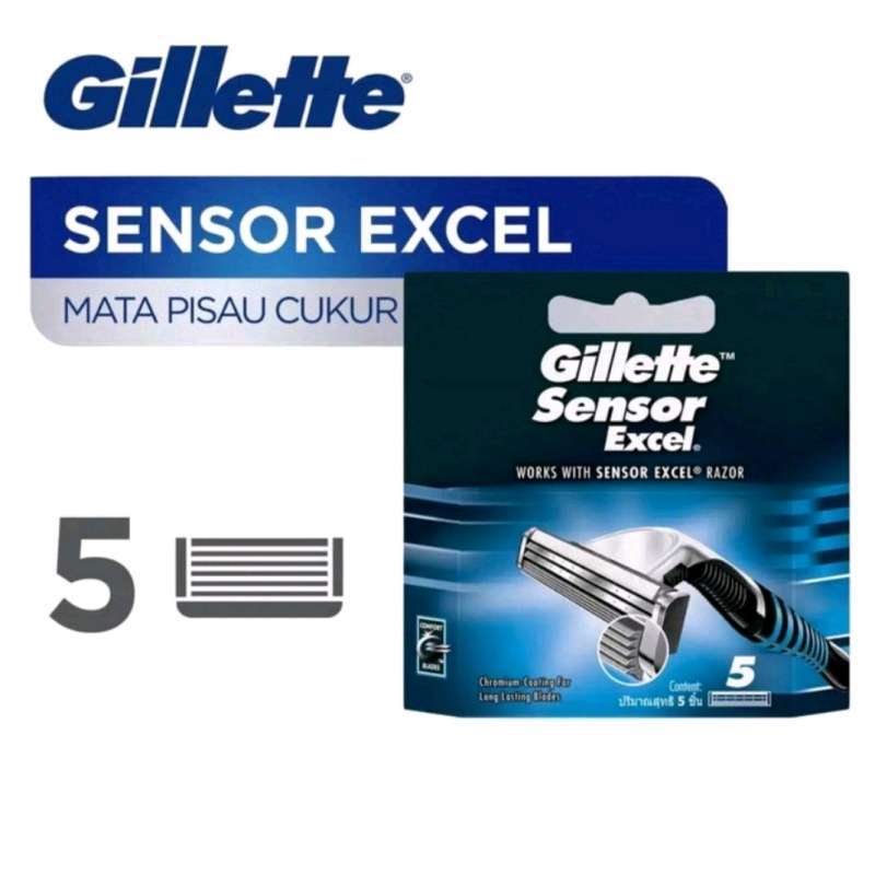 Jual Gillete Sensor Excel 5'S / Sensor Excel For Women 3'S di Seller ...
