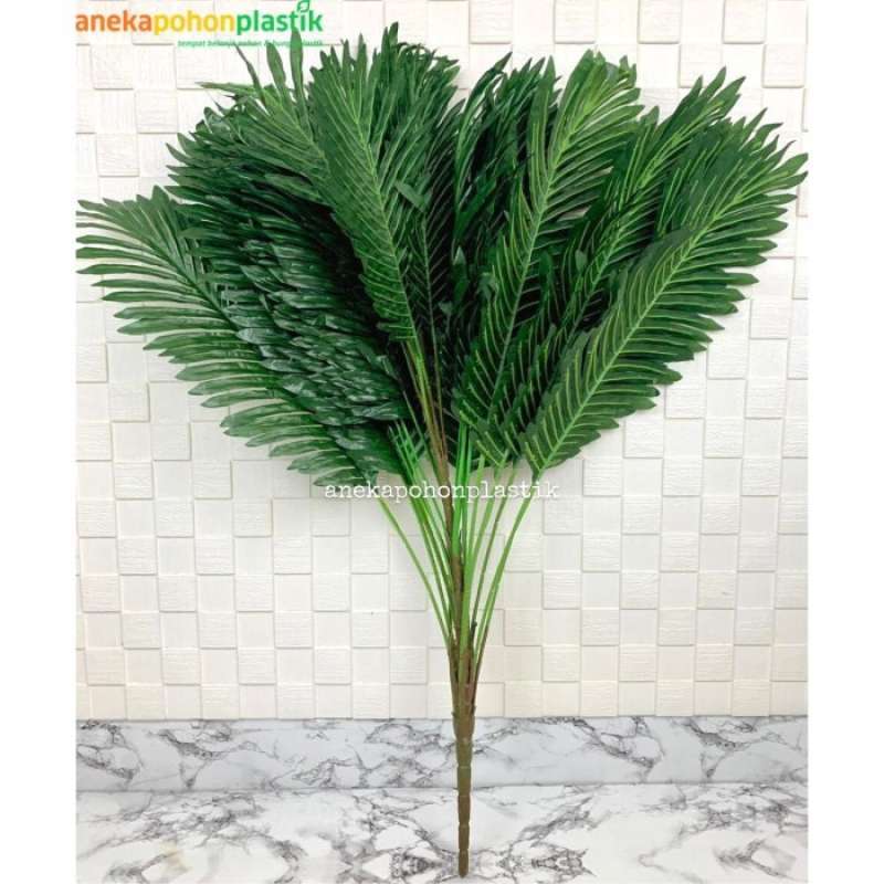 Jual Daun Palem Hijau Besar 100Cm Artificial Tanaman Palma 1 Meter ...