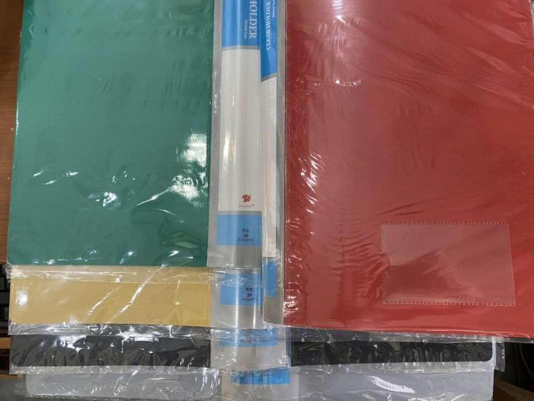 Jual clear holder data file F4 20 map dokumen ukuran folio di Seller ...