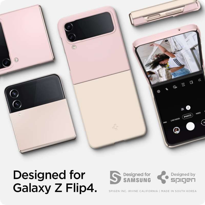 Jual Case Samsung Galaxy Z Flip 4 Spigen Air Skin Hardcase Slim Thin Casing di Seller Spigen ...