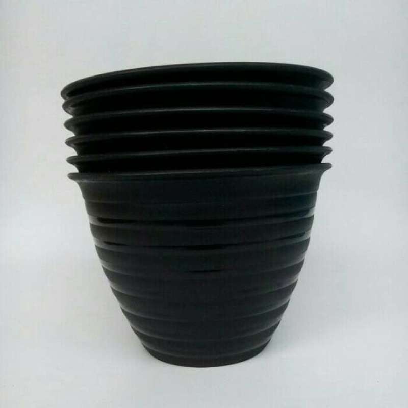 Jual NEW Pot bunga - pot tanaman - pot plastik tawon diameter 15 cm ...