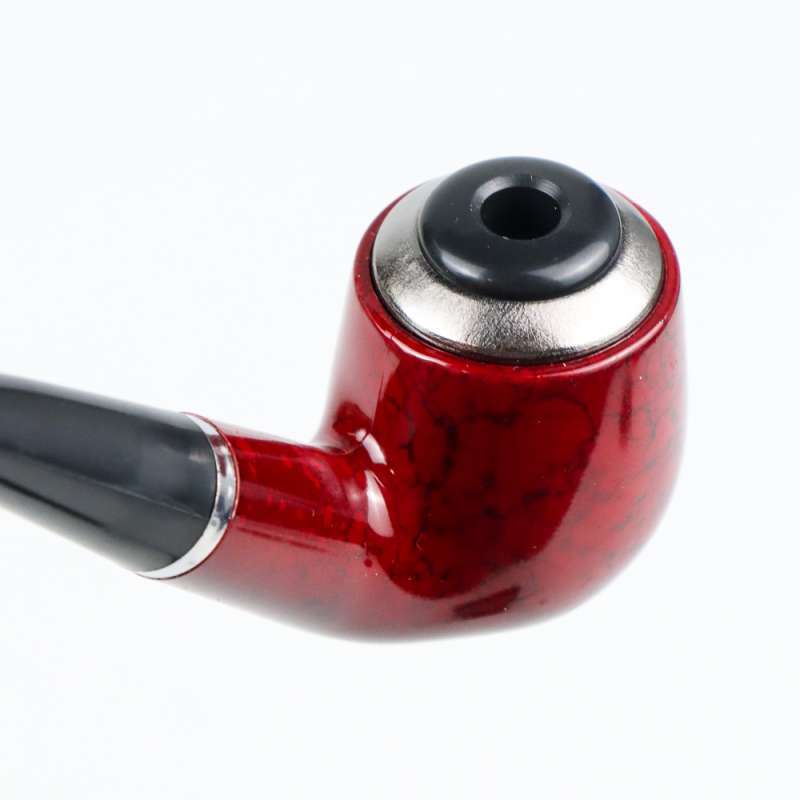 Jual Pipa Rokok Smoking Tobacco Pipes Motif Kayu - Brown Di Seller ...