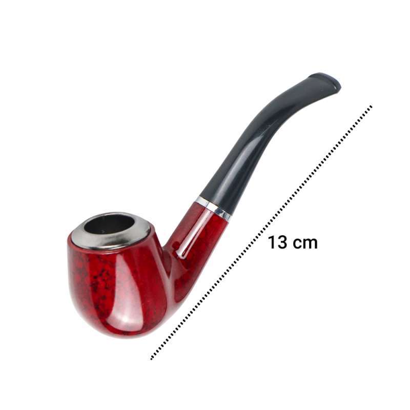 Jual Pipa Rokok Smoking Tobacco Pipes Motif Kayu - Brown Di Seller ...