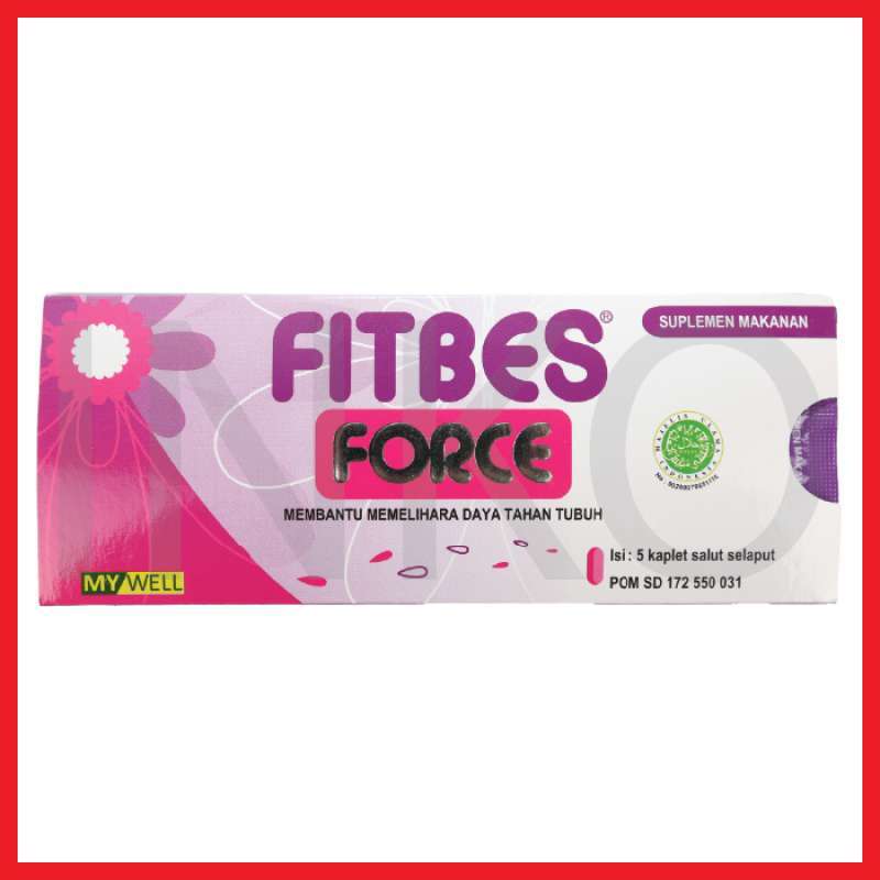Jual FITBES FORCE MEMBANTU MEMELIHARA DAYA TAHAN TUBUH 5KAPLET di ...